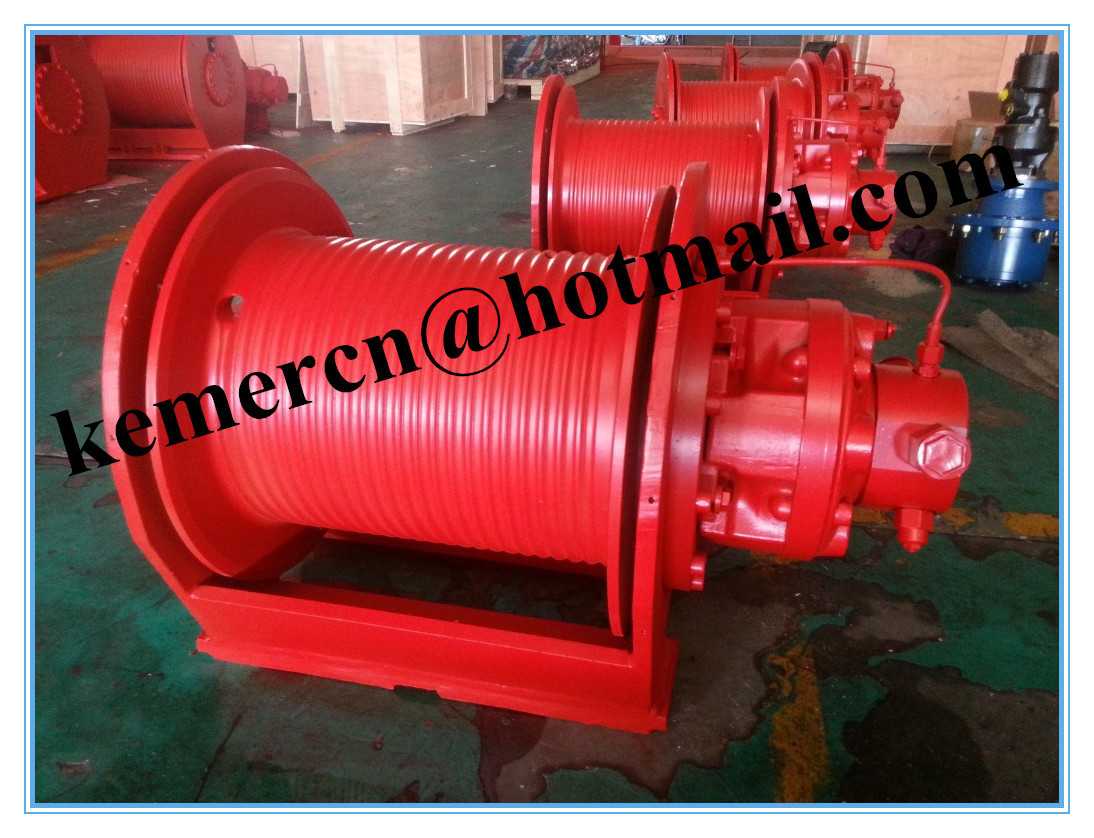 1-100 ton hoisting hydraulic winch dredger hydraulic winch drilling rig ...