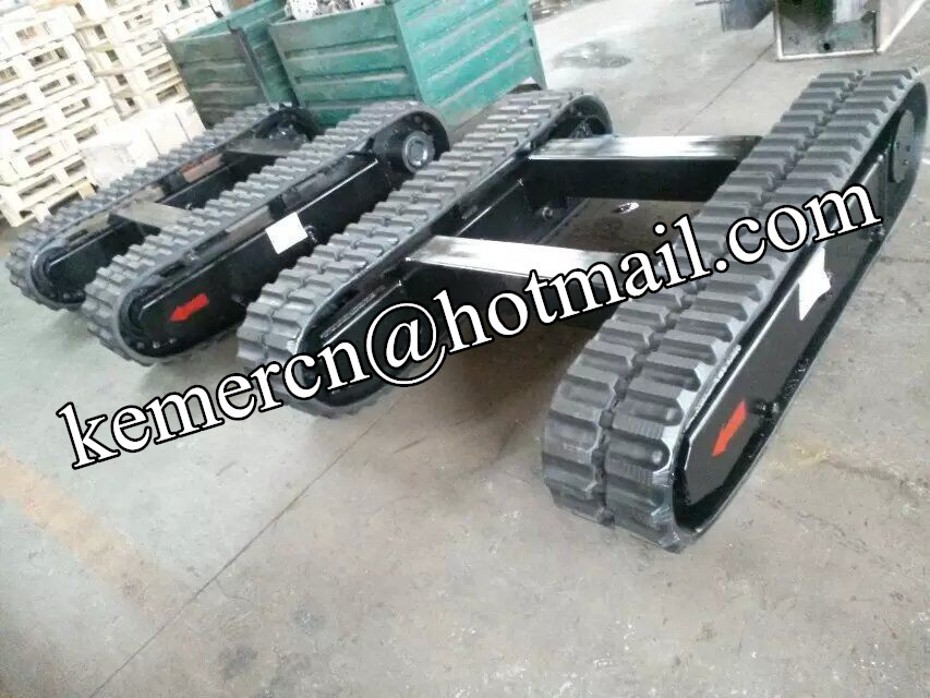 rubber track undercarriage rubber crawler undercarriage rubber track ...