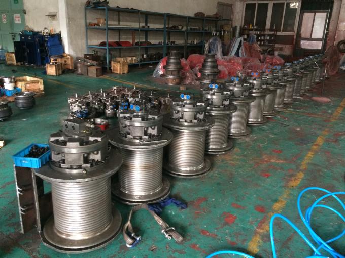 custom built 15 ton free fall hydraulic winch with free fall function